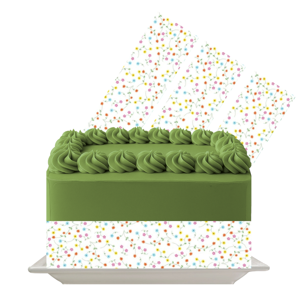 Confetti Spark Dots Edible Cake Wrap | 8x10 Icing Sheet | Festive Cake ...