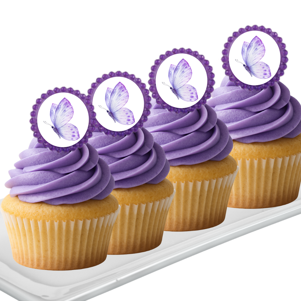 Lemon Easy Toppers Cupcake Decoration Party Favor Rings – 12pk ...
