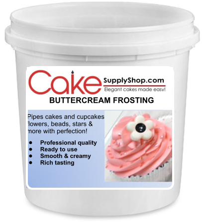 Buttered Popcorn Buttercream Frosting 6lb Bucket – CakeSupplyShop