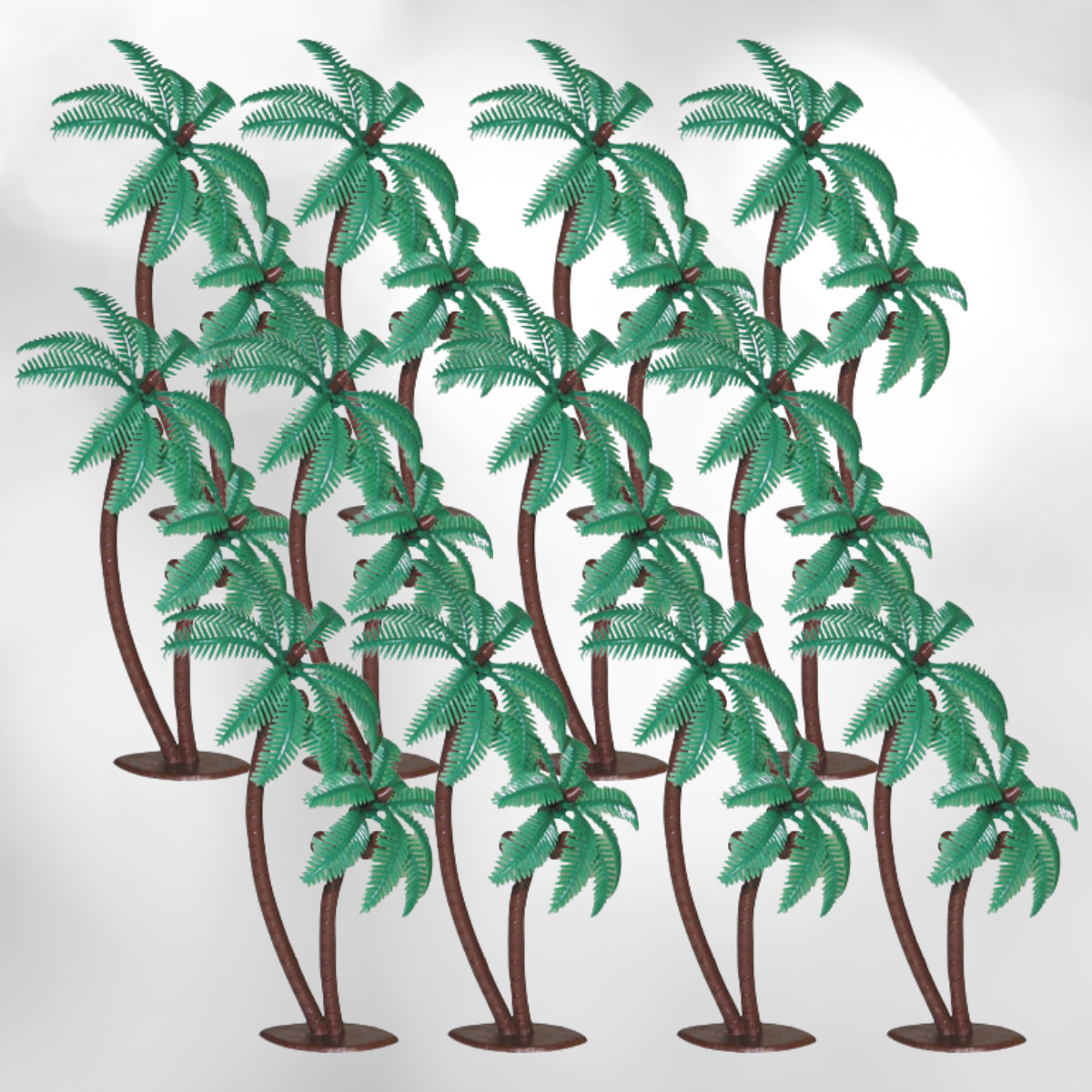 12pack Coconut Palm Tree Cake - Cupake Decoration Toppers – CakeSupplyShop