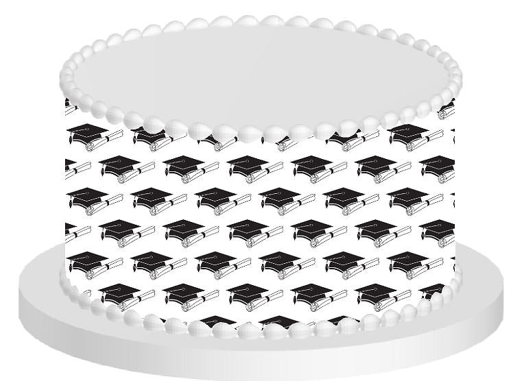 Graduation Edible Printed Cake Decoration Frosting Sheets – CakeSupplyShop